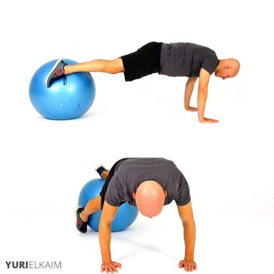 The 9 Best Stability Ball Exercises For Core Training | Yuri Elkaim