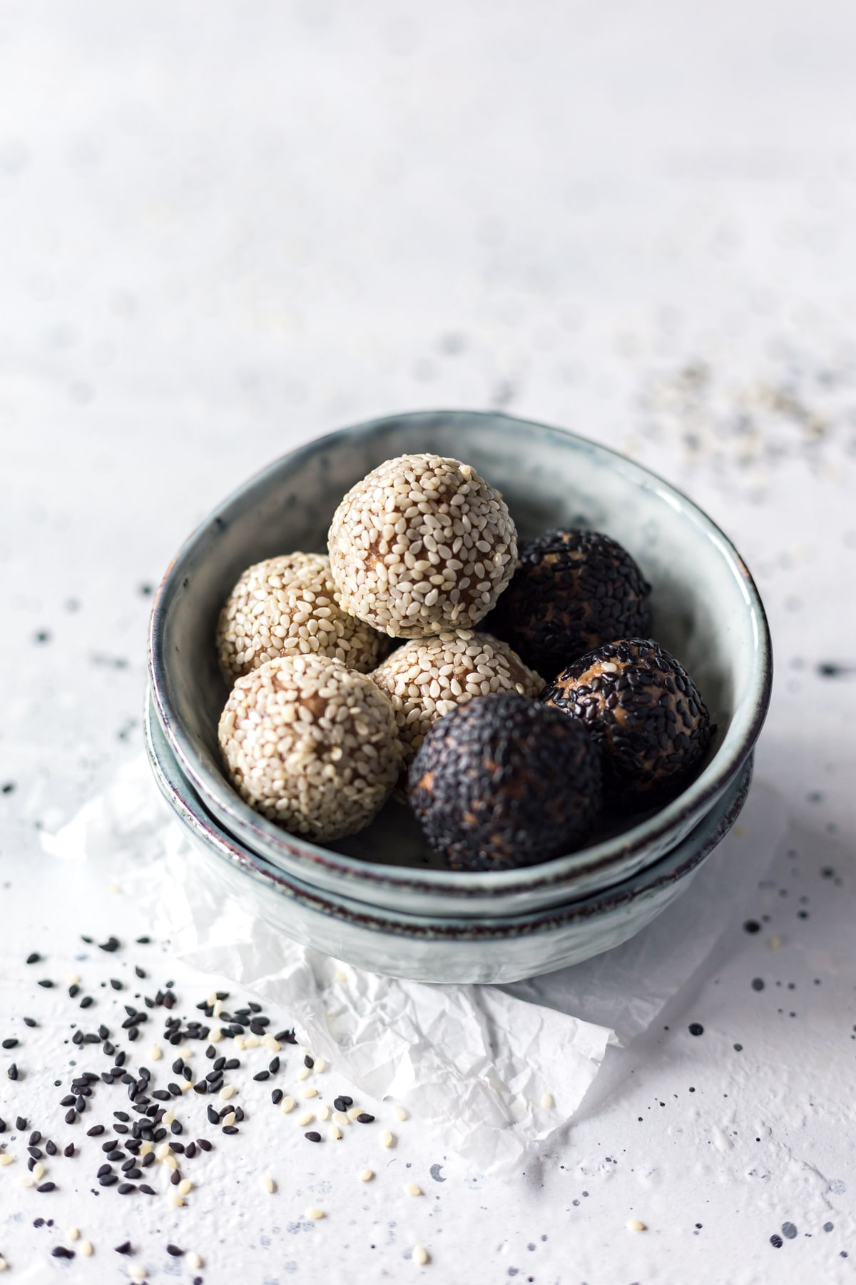 Chocolate Tahini Protein Energy Balls (Raw, Vegan) | Yuri Elkaim